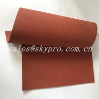 China Shock Proof Heat Resistant Silicone Rubber Foam Sheets With Silk Printing Logo for sale