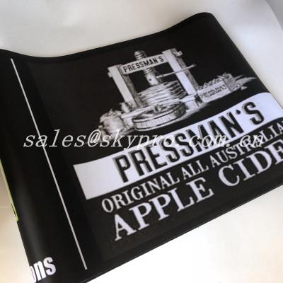 China Wine Bar Neoprene Fabric Roll Blank Printable Mat 880*250*1.5mm for sale