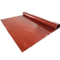 China High-quality Silicone Coated Fiberglass Fabric for High Temperature and Fire Resistance for sale