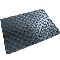 China Industrial PVC Conveyor Belt with Grid Pattern Flat Wood Making Sanding Machine Customizable OEM Options for sale