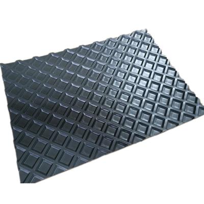 China Industrial PVC Conveyor Belt with Grid Pattern Flat Wood Making Sanding Machine Customizable OEM Options for sale