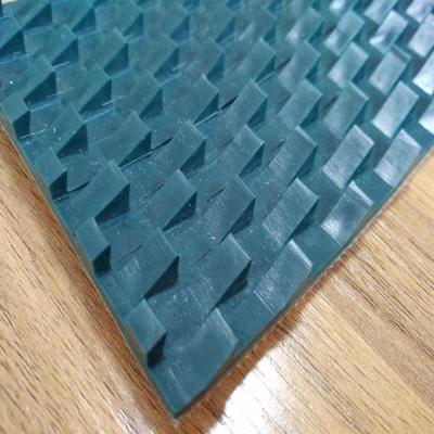 China Bletwin Anti-static Saw Tooth PVC Conveyor Belt for Marble Polishing for sale