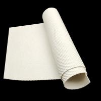 China White PU Diamond Pattern Anti-static Conveyor Belt for Dough Sheeter for sale