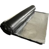 China Strong Self-Adhesive Modified Asphalt Waterproofing Rubber Membrane with Aluminum Foil for Roof/Basement/Indoor Waterproofing for sale
