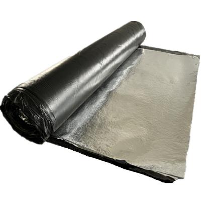 China Strong Self-Adhesive Modified Asphalt Waterproofing Rubber Membrane with Aluminum Foil for Roof/Basement/Indoor Waterproofing for sale