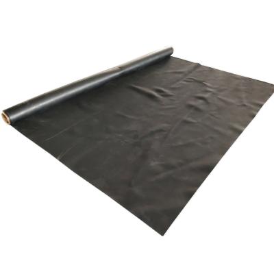 China 0.3-1mm Thickness Black NBR Waterproof Flame Retardant Industrial Rubber Sheet Roll for sale