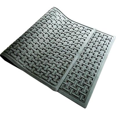 China Anti-Anti-Fatigue Drainage Rubber Sheet Oil Resistant 1450*850*8mm Mat for sale