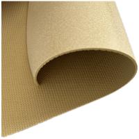 China Natural NR Rubber Sheet 40 Shore Gum Rubber Anti Abrasion Tear Resist Tan Color for sale