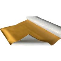 China Fine Ribbed Surface Anti Slip Natural Gum Rubber Sheet for Sole for sale