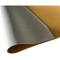 China Fine Ribbed Surface Anti Slip Natural Gum Rubber Sheet for Sole for sale