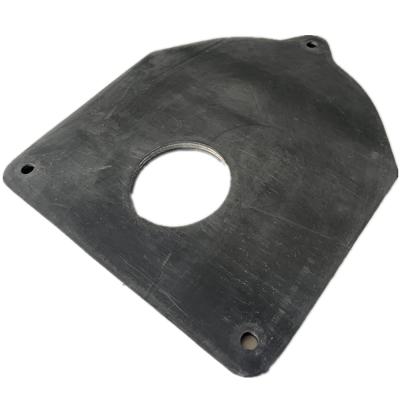 China Pentagon Rubber Cushion Pad Shock Absorber Bumper Washer Shock Absorber Rubber Mat Rubber Damping Gasket for sale