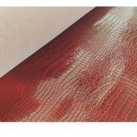 China Wholesale 1.35mm Thick Black Genuine Crocodile Emboss Leather Skin Fabric for Shoes Handbag Belt Bag Wallet for sale