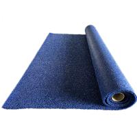 China Custom Colorful Logo Printed Non slip Coil PVC Noodle Mat for Elevator Floor Roll for sale