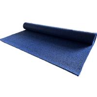 China Custom Colorful Logo Printed Non slip Coil PVC Noodle Mat for Elevator Floor Roll for sale