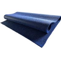 China Custom Colorful Logo Printed Non slip Coil PVC Noodle Mat for Elevator Floor Roll for sale