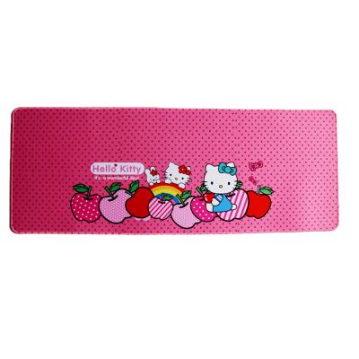 China Printed Customized Rubber Hello Kitty Mouse Pad for sale