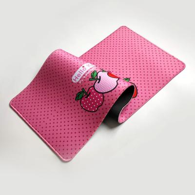 China Logo Printing Rubber Base Mouse Pad Neoprene Fabric Roll for sale