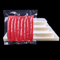 China Moisture Resistant Nylon Heat Seal Vacuum Bags PA/PE 3 Side Clear Custom Size for sale
