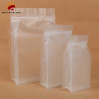 China Custom Flat Bottom Pouch Food Packaging Multiple Extrusion 30000pcs MOQ for sale