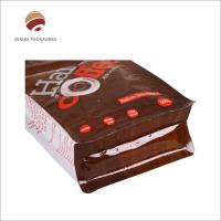 China Custom Coffee Bag Pouch Heat Seal Stand Up Resealable 250g 500g 1kg for sale