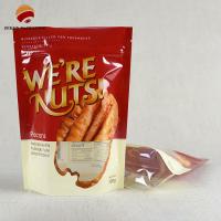 China 1000g Capacity Moisture Proof Flat Bottom Zipper Food Packaging Bag Custom Thickness for sale
