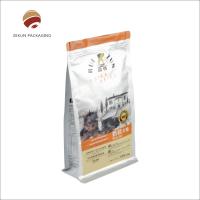 China Custom Printed Stand Up Pet Food Pouch with Zipper Closure 1kg 2kg for sale