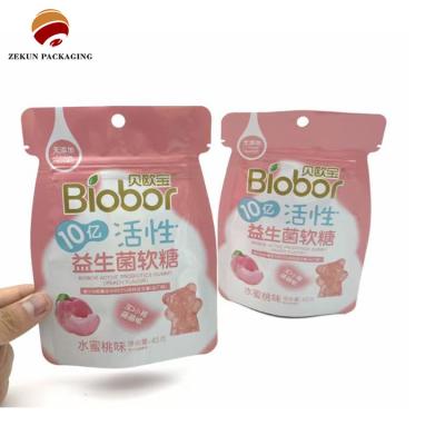 China Custom Printed Aluminum Foil Stand Up Pouches with Zipper Closure 30000pcs for sale