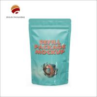 China Food Grade Heat Seal Zip Lock Stand Up Bag PET Customized 3 Side Seal for sale