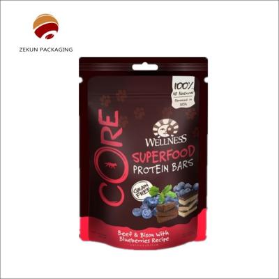 China Custom Printed Stand Up Pouch Moisture Proof 10 Colors CMYK PANTON for sale