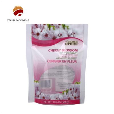 China Custom Printed Stand Up Pouch with Resealable Zipper Moisture Proof 10 Color for sale