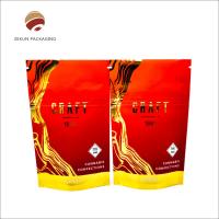 China Durable Custom Printed Packaging Pouch With Zipper Closure Environmentally for sale