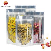 China Custom Printed Eight Side Sealing Stand Up Pouches Matte PET PE 8 Colors for sale