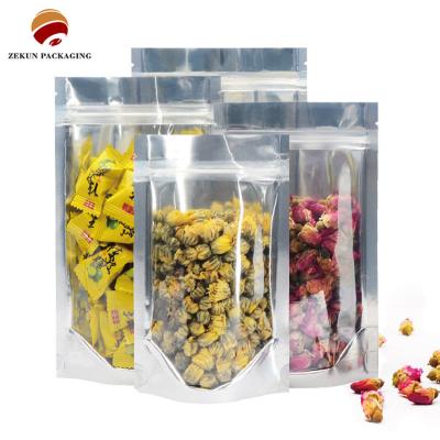 China Custom PET/PE Stand Up Pouch Bags Up to 10 Colors Printing Moisture Proof for sale