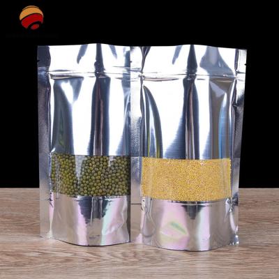 China Custom Printed Eight Side Sealing Stand Up Pouches Matte PET PE 8 Colors for sale