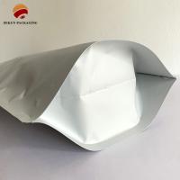 China Customization Zipper Standing Pouch Moisture Proof Three Side Seal Bags for sale