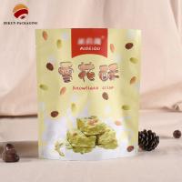 China Glossy High Barrier Aluminum Foil Stand Up Pouch with Tear Notch 30,000pcs MOQ for sale