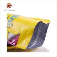 China Customized Food Stand Up Pouches PET Packaging Bags with Heat Seal Zipper 100-2000ml for sale