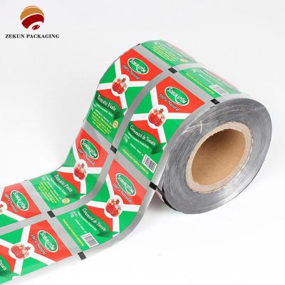 China Tearproof Flexible Packaging Rollstock 8oz-100oz Up To 10 Colors Gravure Printing for sale