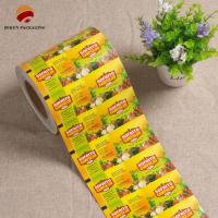 China Shiny Finishing Custom Printed Packaging Film Roll for sale
