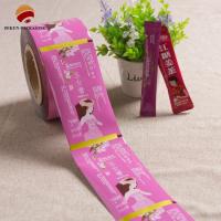 China Eye Catching Custom Printed Packaging Film Roll 50-150Mic Thickness for sale