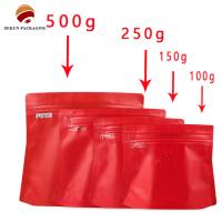 China Custom Aluminum Foil Coffee Bag with Zipper Closure 500g 1kg Moisture Barrier for sale