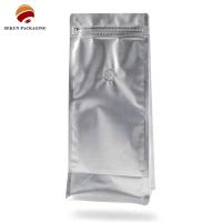 China Various Sizes Closures Personalized Coffee Bean Bags Custom Printing 200g for sale