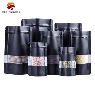 China Custom Resealable Stand Up Coffee Packaging Bags 1kg 2kgs Moisture Proof Zipper for sale