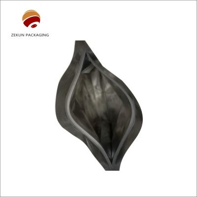 China Custom Kraft Paper Zip Lock Bag 500g Moisture Proof Gravure Printing Food Packaging for sale
