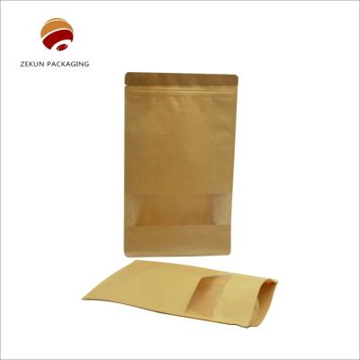 China Custom Kraft Paper Bag 45-140 GSM Waterproof Tear Resistant Eco Friendly Packaging for sale
