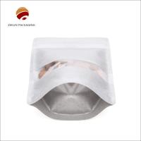 China Custom Kraft Paper Zip Lock Bag Gravure Printing 500g 1kg Moisture Proof Food Packaging for sale