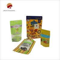 China Custom Moisture Proof Stand Up Zipper Pouch Gravure Printing Food Packaging Bag 10 Colors for sale