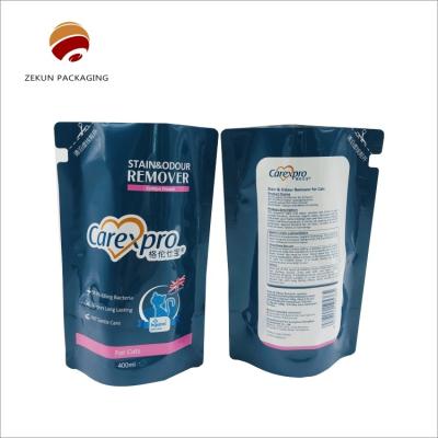 China Custom PET/PE Flat Bottom Zipper Pouch Food Packaging Bag Up to 10 Colors Tear Resistance for sale