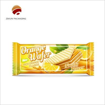 China Custom Aluminum Foil Snack Packaging Bags Moisture Proof Gravure Printed 10 Colors for sale