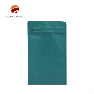 China Adhesive Seal Flat Bottom Bag Custom Printing for sale
